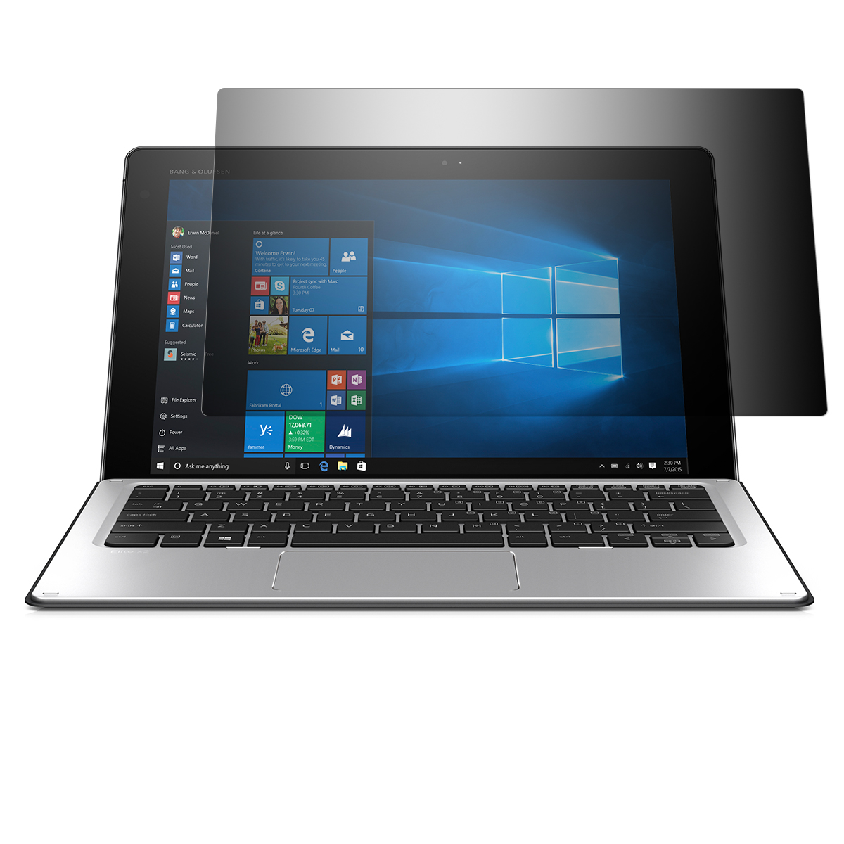 4Vu™ Privacy Screen for HP® Elite x2 1012 (Clear) – Targus AP